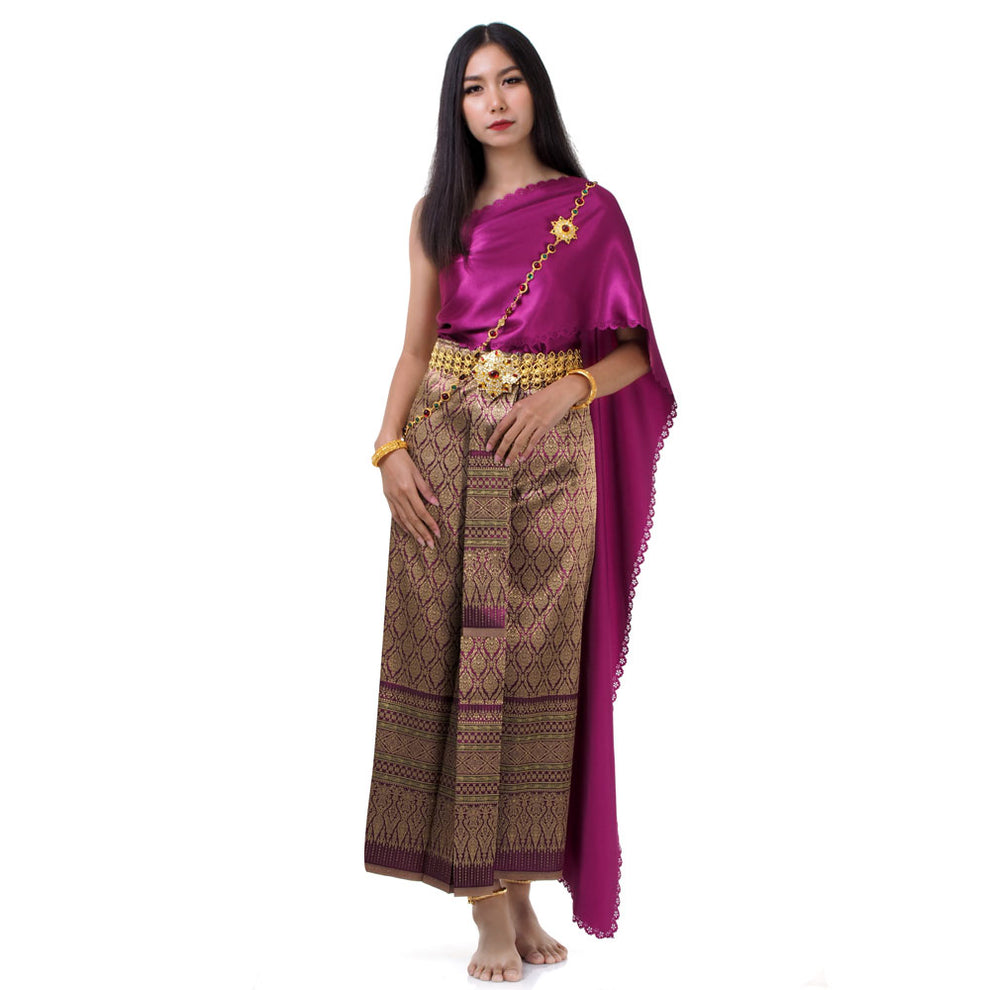 Lalita Luxurious Design Traditional Chut Thai Dress – Princess of Asia