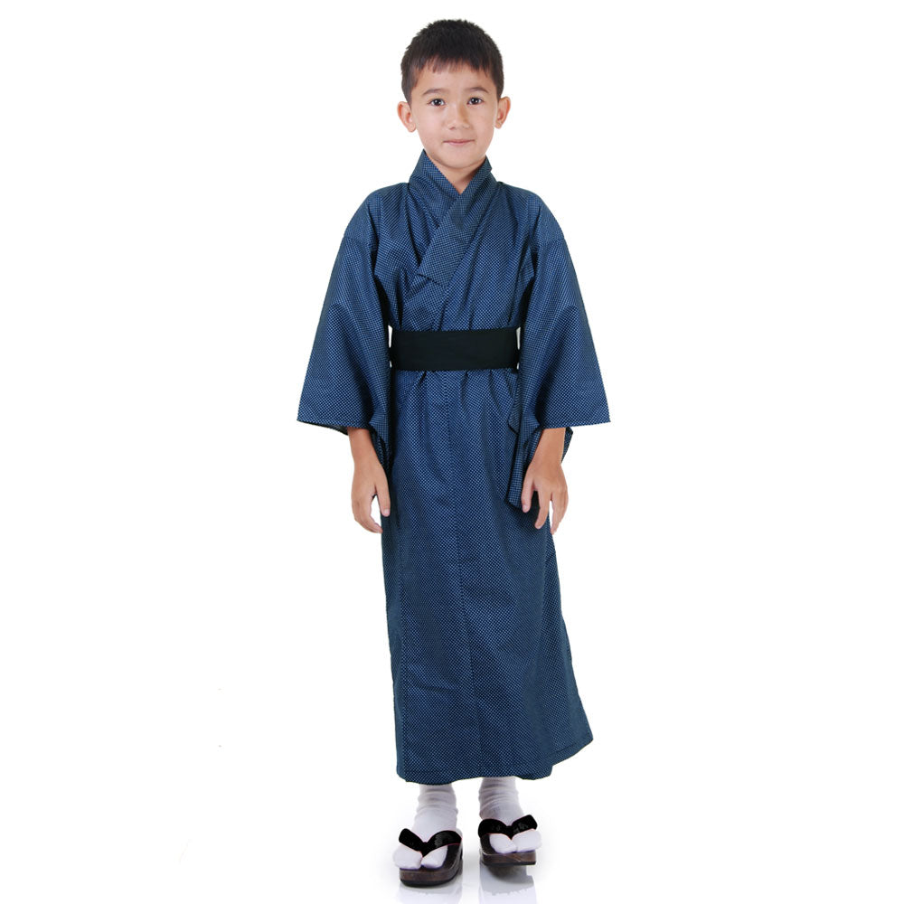 Japanese Tengu Black Kimono Robe Costume for Boys – Princess of Asia