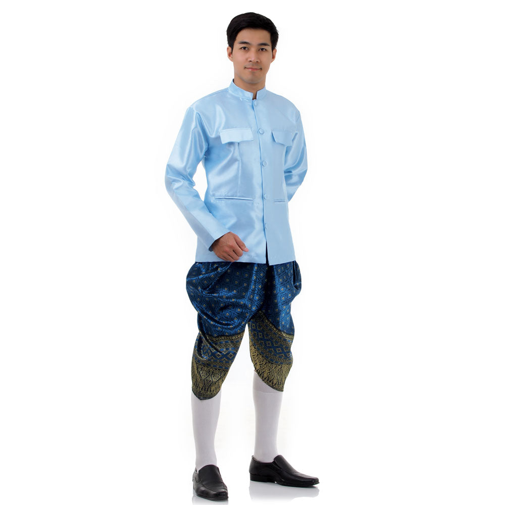Royal Thai Men’s Attire Chut Thai Set – Princess of Asia
