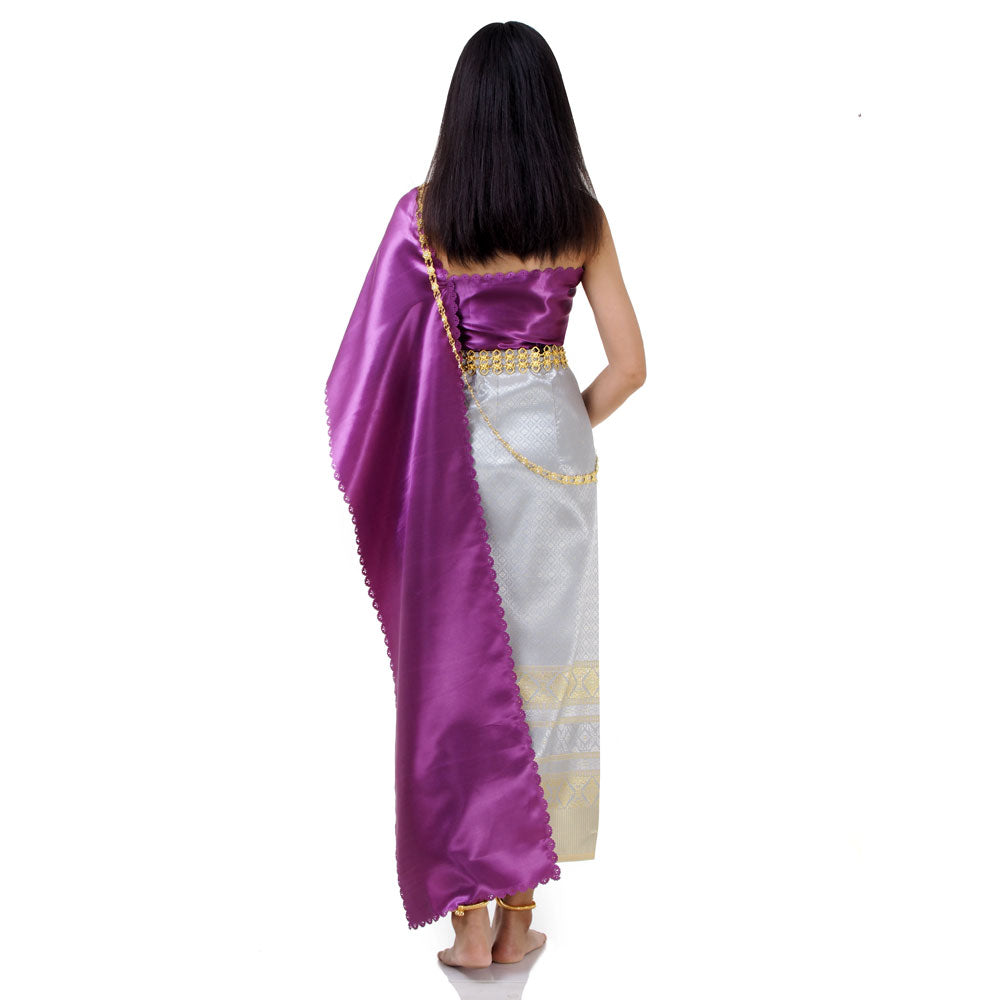 Sukhanya Silk Traditional Chut Thai Dress – Princess of Asia