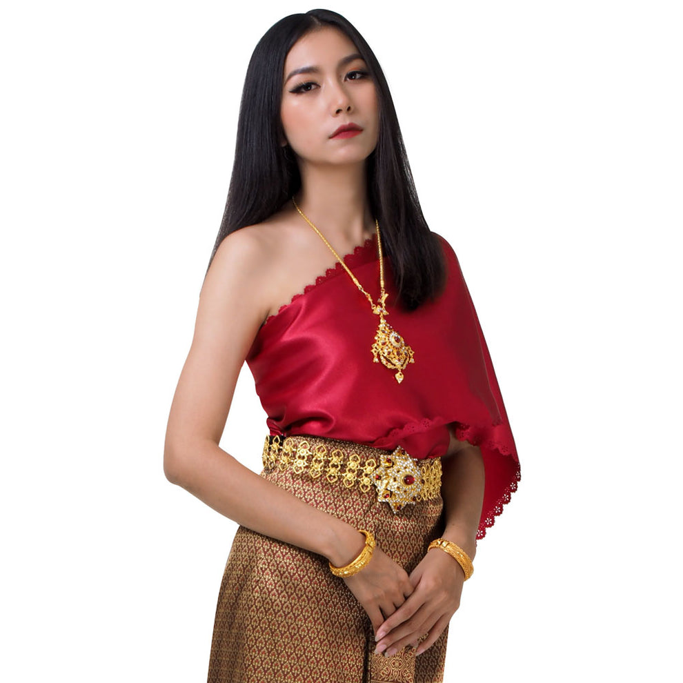 Traditional Chut Thai Dress Ananya Elegance – Princess of Asia